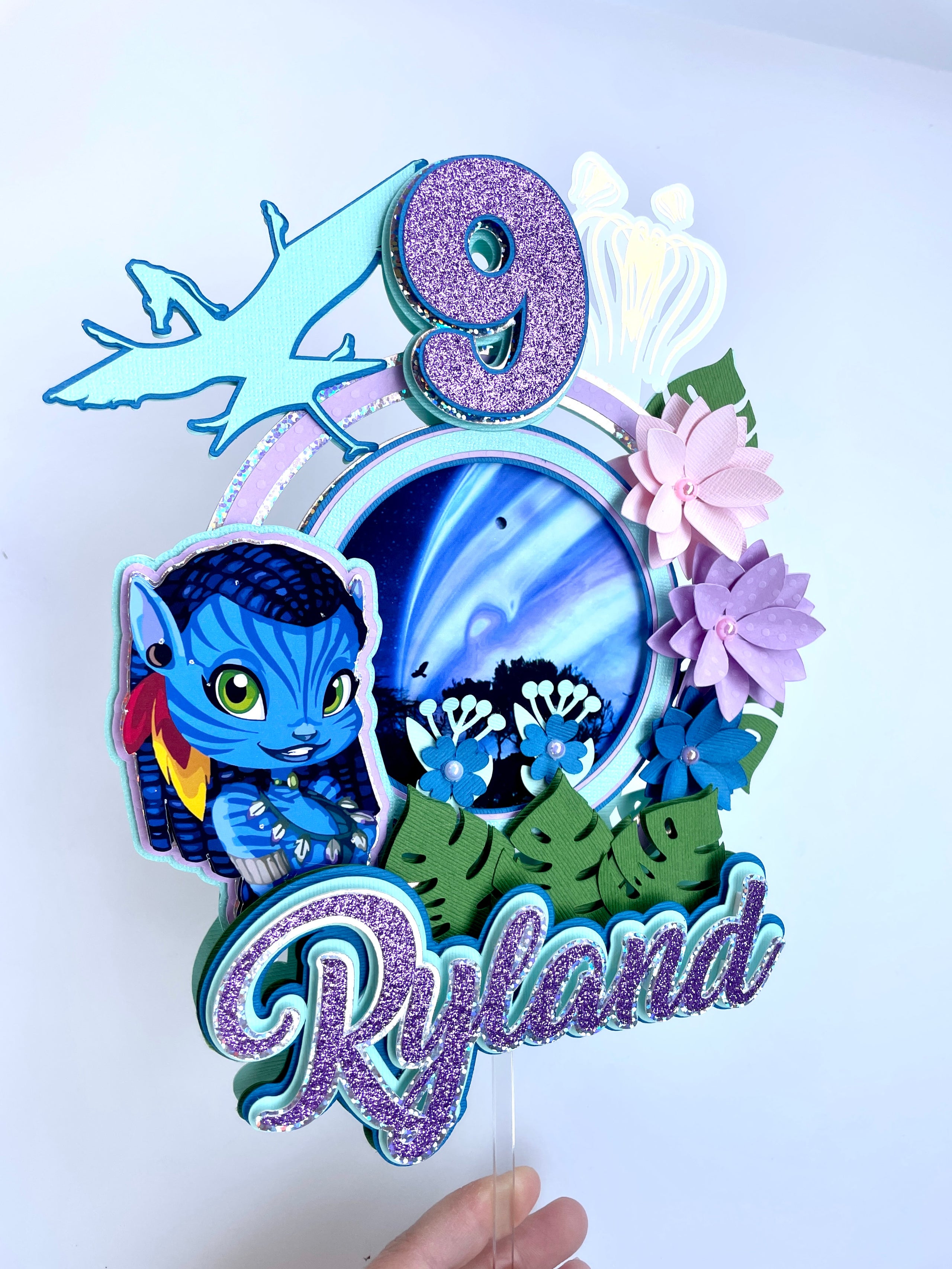 Avatar Cake Topper | SeniaasPaperStudio