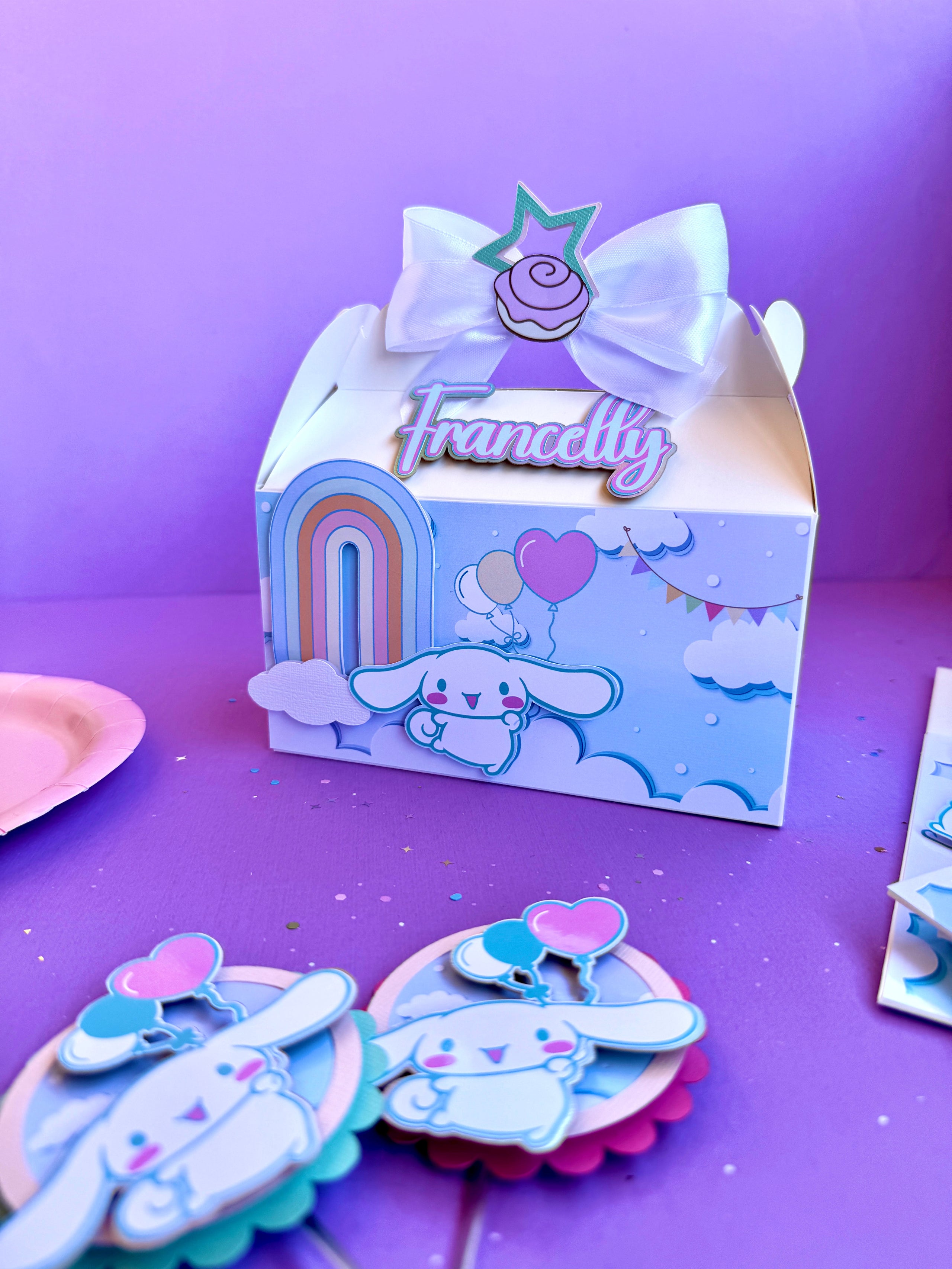 Cinnamoroll Favor Boxes | SeniaasPaperStudio